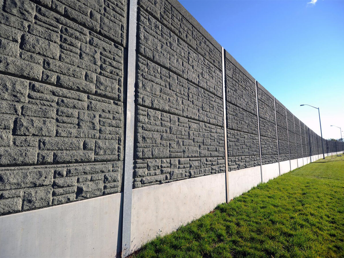 TruHorizon Environmental Perimeter Wall - Kersey, CO • Durisol Noise ...
