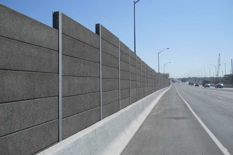 Transportation Sector Noise and Retaining Walls | Durisol Noise Barriers