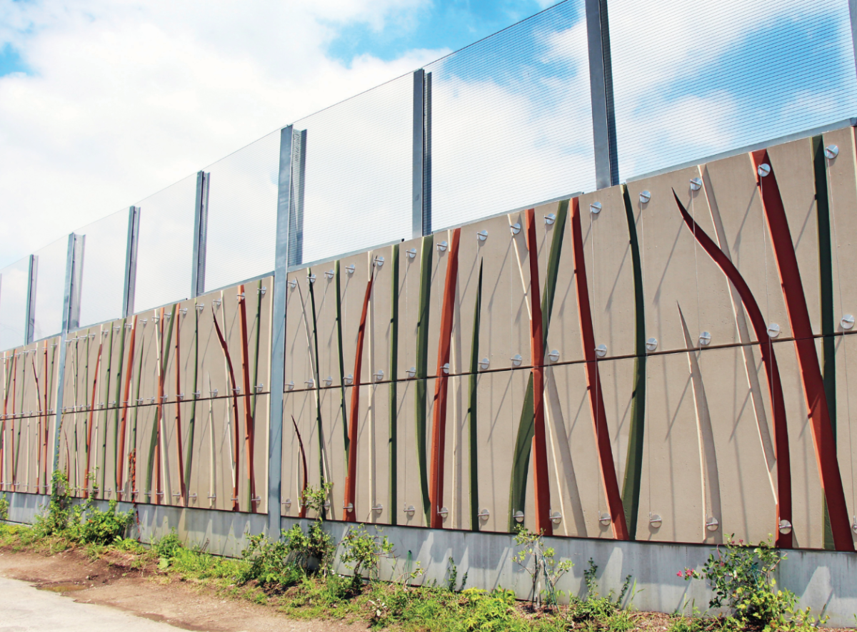 Absorptive Noise Barrier Systems • Durisol Noise Barriers