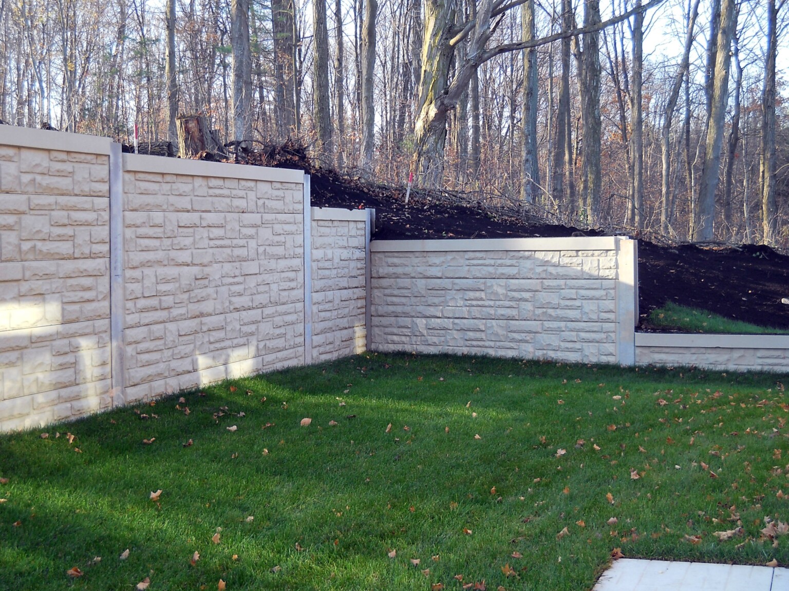 Durisol Narrow Footprint Retaining Wall System