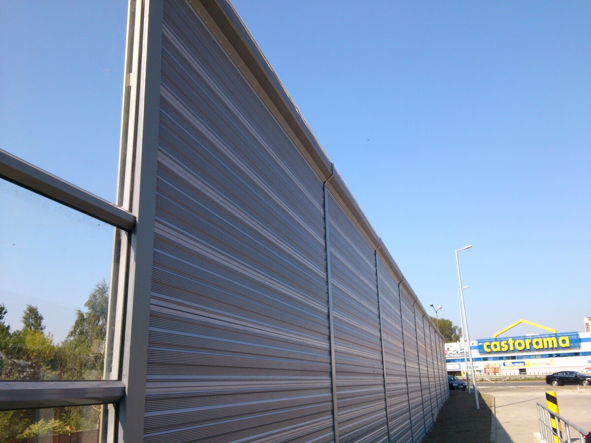 Aluminum Noise Barriers - Durisol Noise Barriers