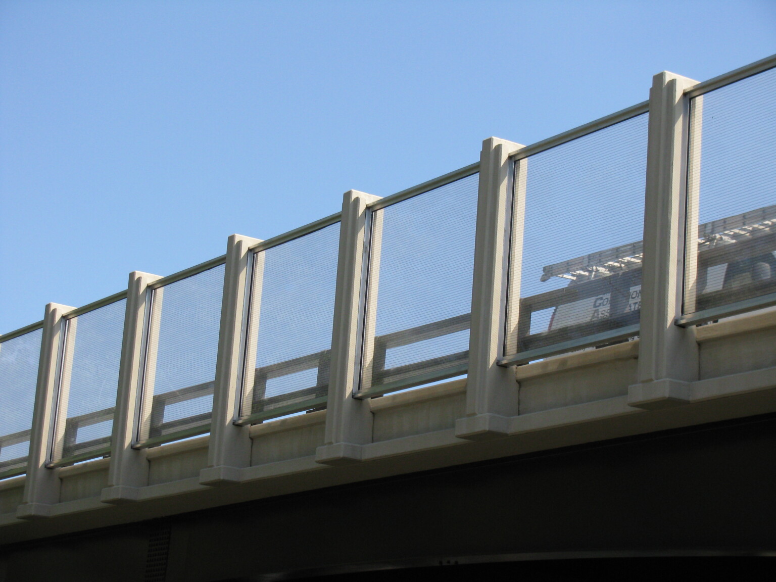 Transparent Ready-Fit Noise Wall Panels | Durisol Noise Barriers