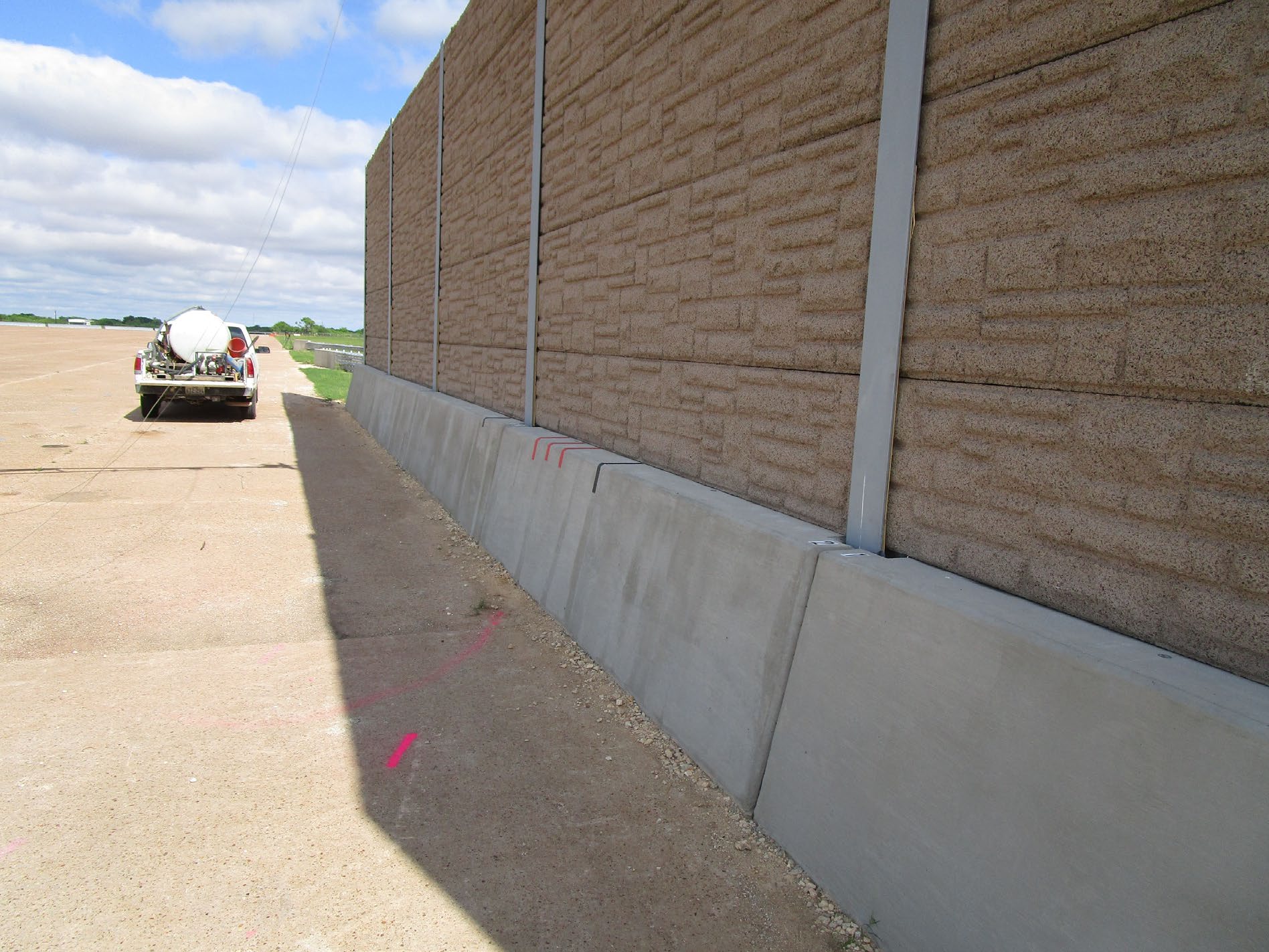 Durisol MASH TL-3 Crash Tested Precast Noise Barrier System | Durisol ...