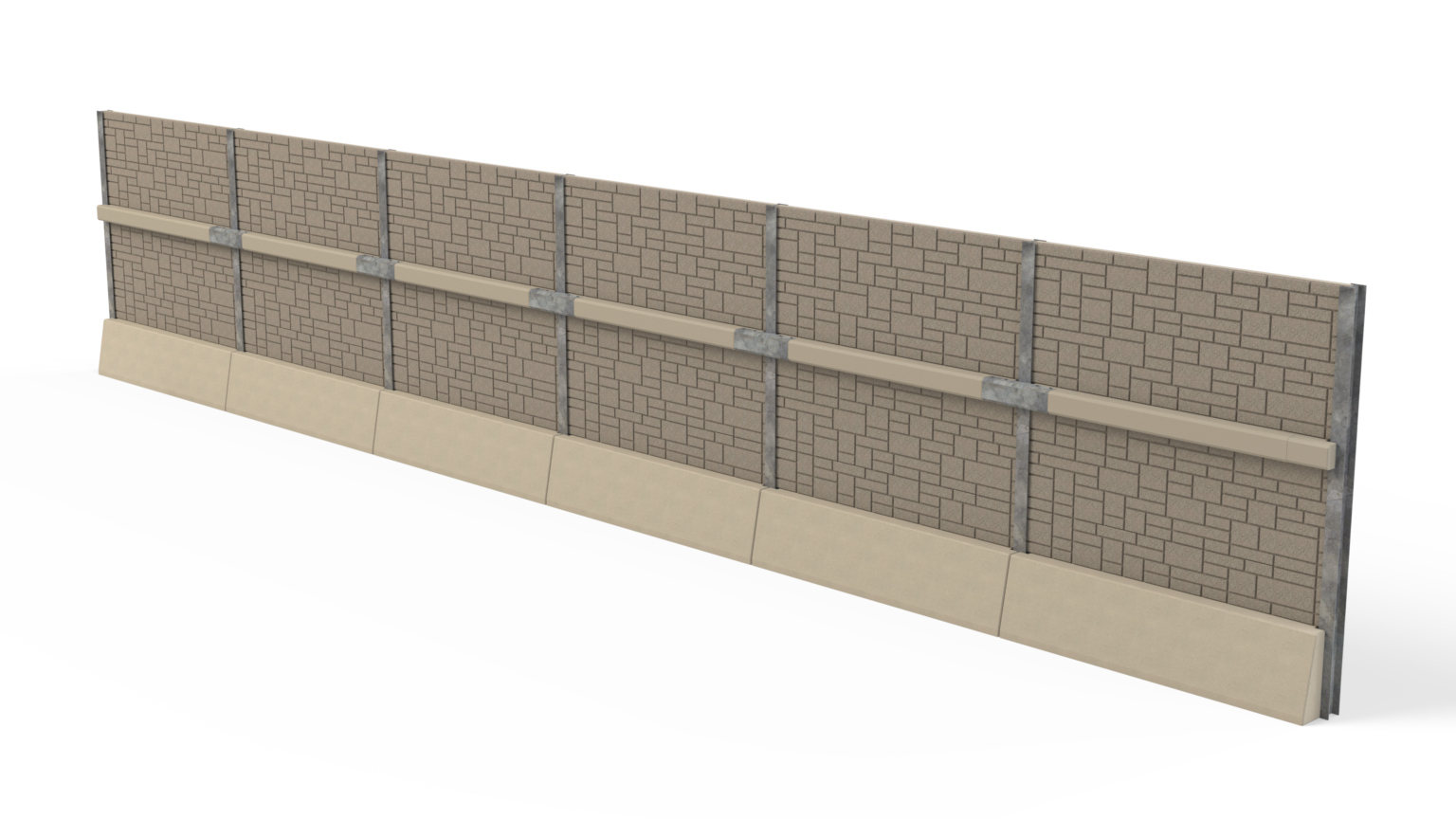 Durisol MASH TL-4 Crash Tested Precast Noise Barrier | Durisol Noise ...