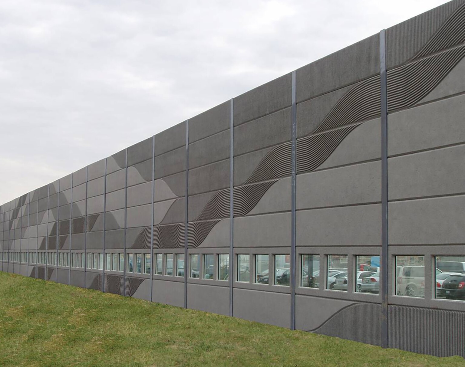 Absorptive Noise Barrier Systems • Durisol Noise Barriers