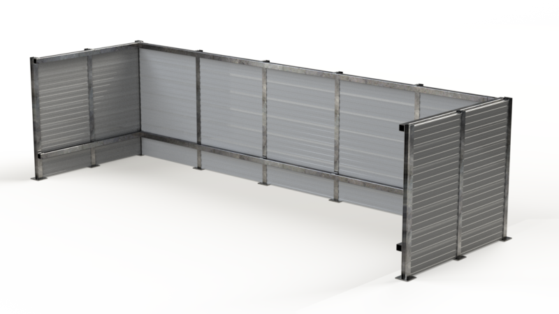 Noise Barriers and Privacy Screens - Rooftops and Buildings | Durisol ...