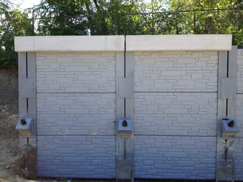 Durisol Lagging Panels & Copings Retaining Wall System
