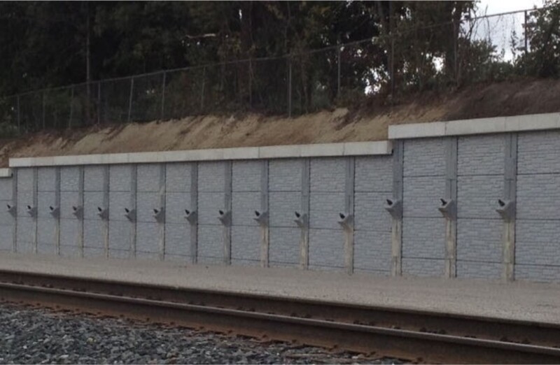 Durisol Lagging Panels & Copings Retaining Wall System