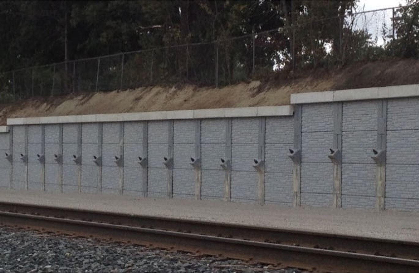 Durisol Lagging Panels & Copings Retaining Wall System
