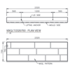 Durisol Lagging Panels & Copings Retaining Wall System