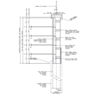 Durisol Lagging Panels & Copings Retaining Wall System