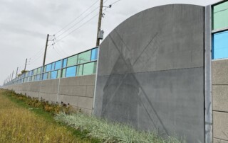 Durisol Noise Barriers - Future-ready Noise and Retaining Walls